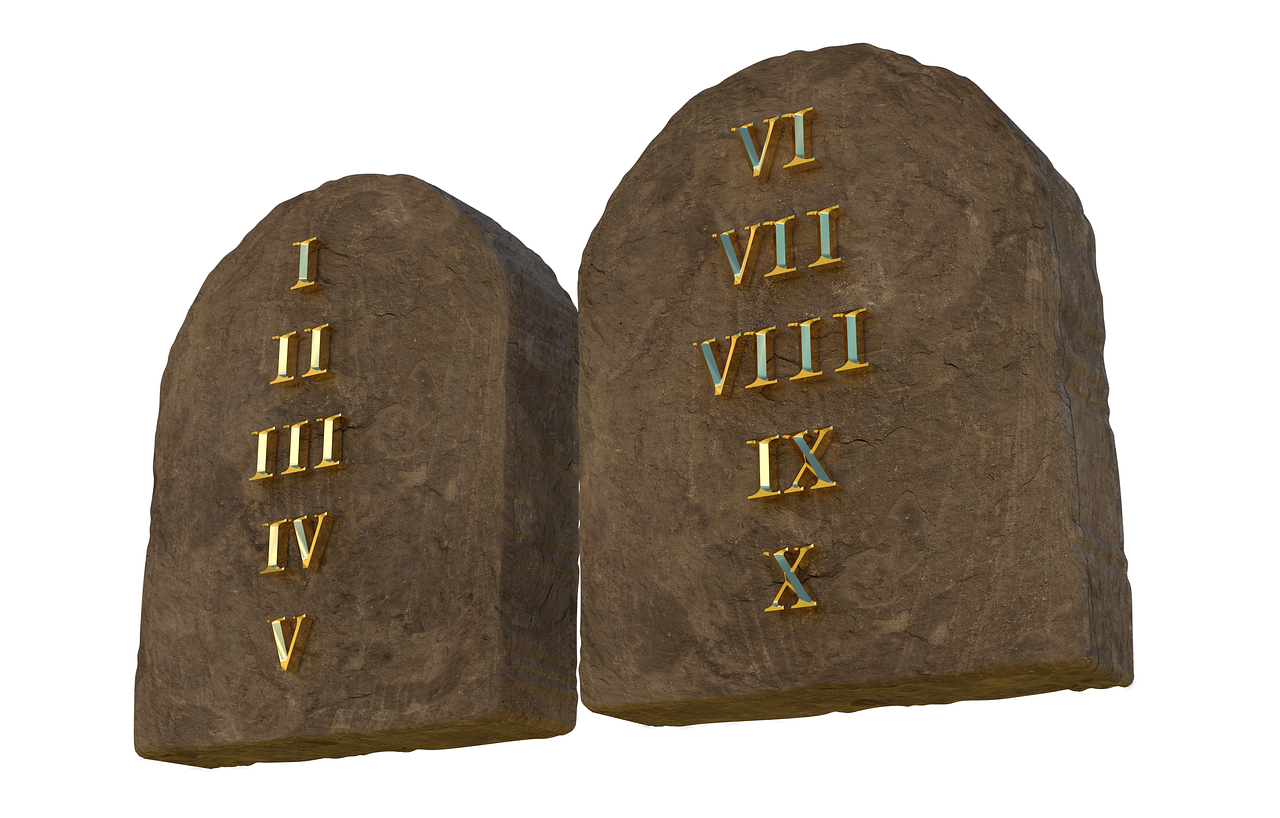 Tablets Stone Commandments - Free photo on Pixabay