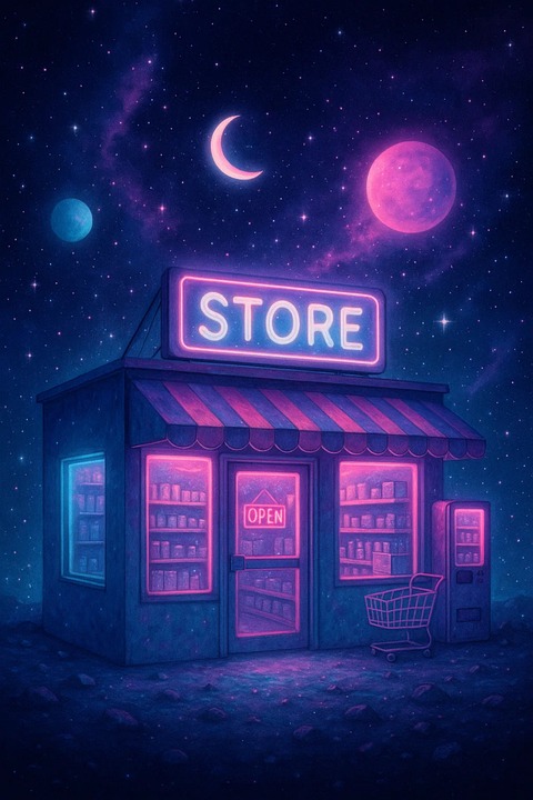 Download Ai Generated, Store, Building. Royalty-Free Stock Illustration ...