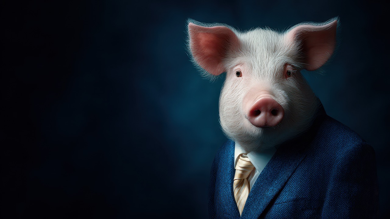 Download Pig, Suit, Formal Wear. Royalty-Free Stock Illustration Image ...