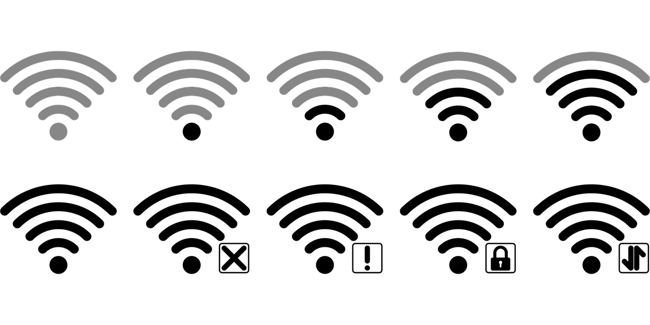 Download Wifi, Wlan, Internet. Royalty-Free Vector Graphic - Pixabay