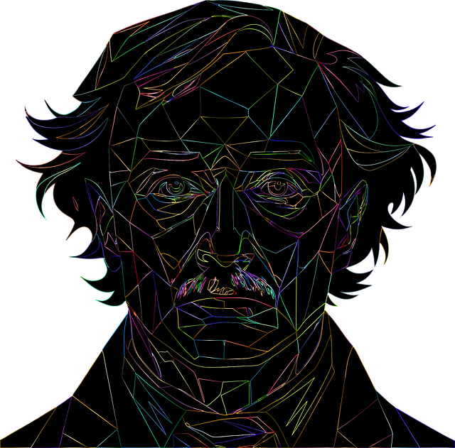 Download Edgar Allan Poe, Portrait, Author. Royalty-Free Vector Graphic ...