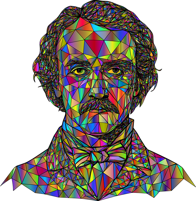 Download Edgar Allan Poe, Portrait, Author. Royalty-Free Vector Graphic ...