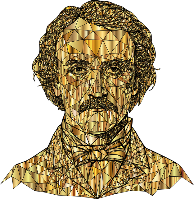 Download Edgar Allan Poe, Portrait, Author. Royalty-Free Vector Graphic ...