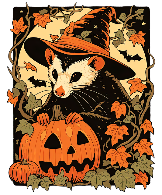 Opossum Hexe Beutelratte Witchy - Kostenloses Bild auf Pixabay