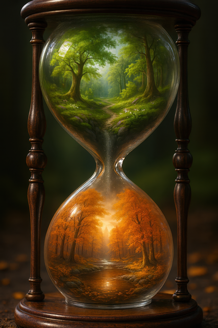 Download Fantasy Hourglass, Enchanted Timepiece, Magical Hourglass ...