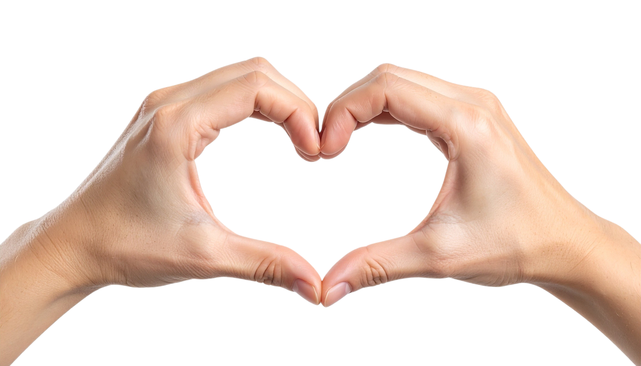 Hand Heart Love Gesture - Free photo on Pixabay