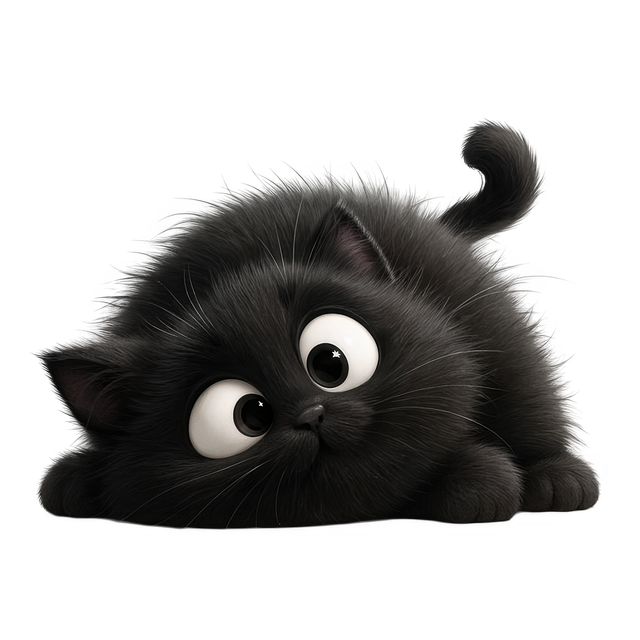 Animasi Kucing Hitam