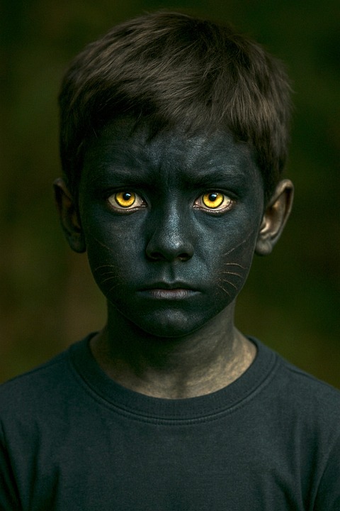 Child Panther Black - Free photo on Pixabay