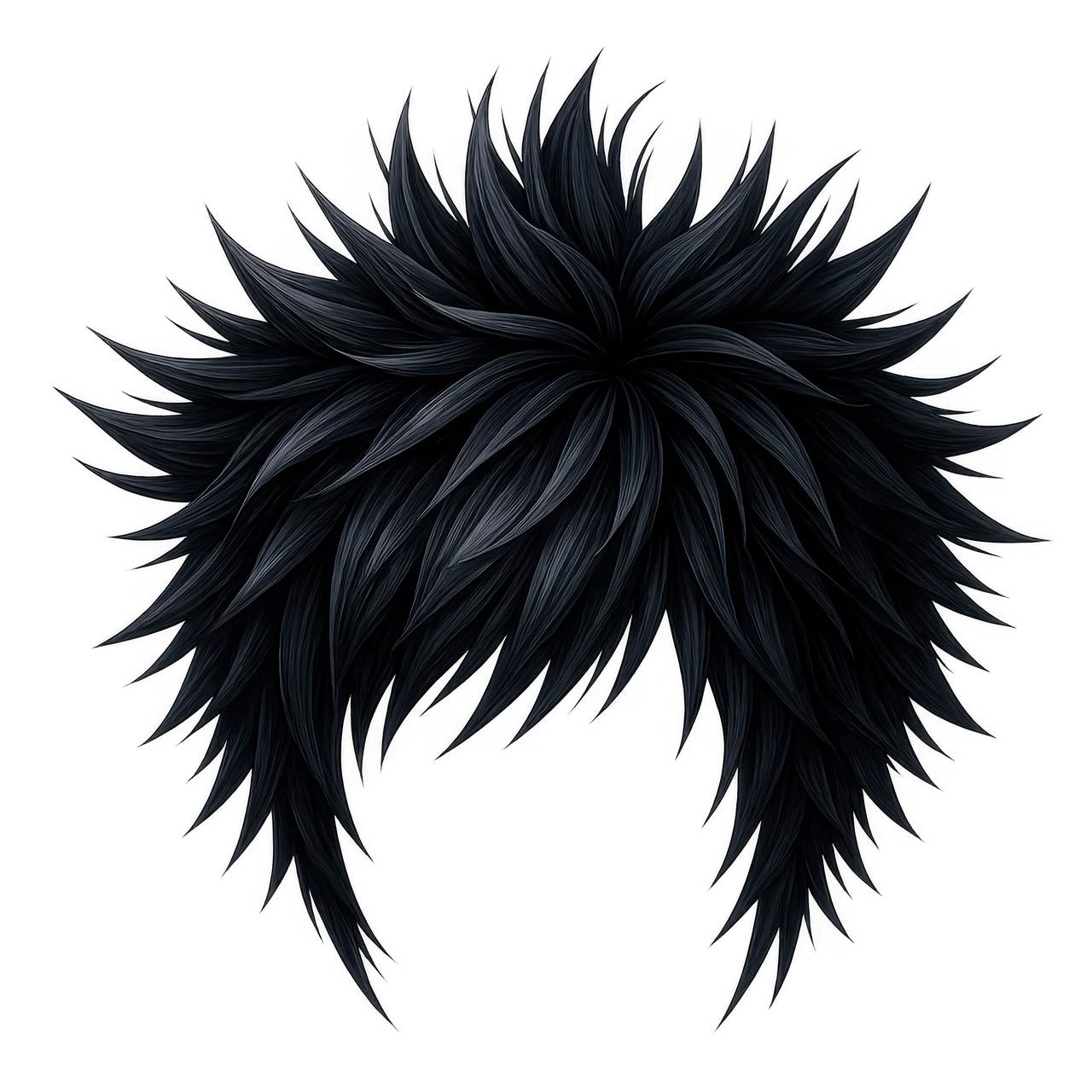 Download Ai Generated, Anime Hair, Spiky Hair. Royalty-Free Stock ...