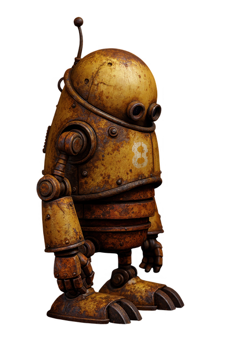Robot Steampunk Oxidado - Imagen gratis en Pixabay