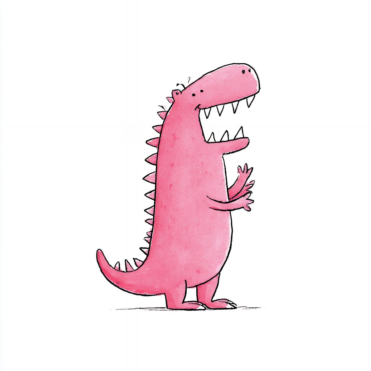 Download Dinosaur, Trex, Cartoon. Royalty-Free Stock Illustration Image ...