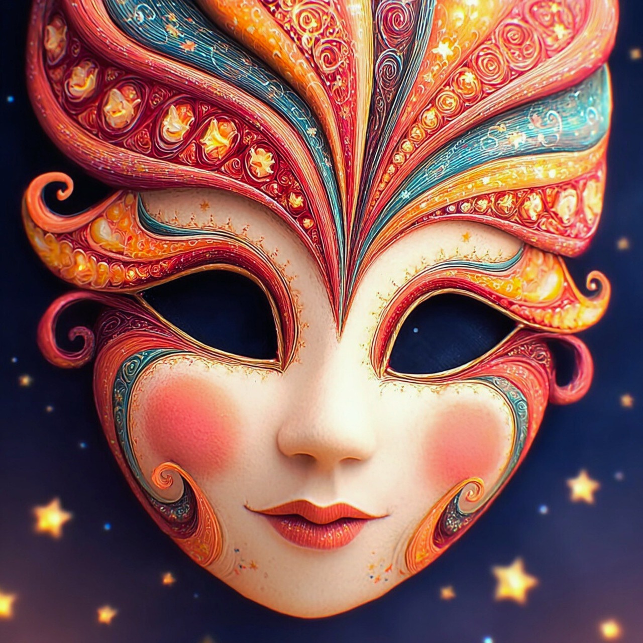 Download Mask, Carnival, Persona. Royalty-Free Stock Illustration Image ...