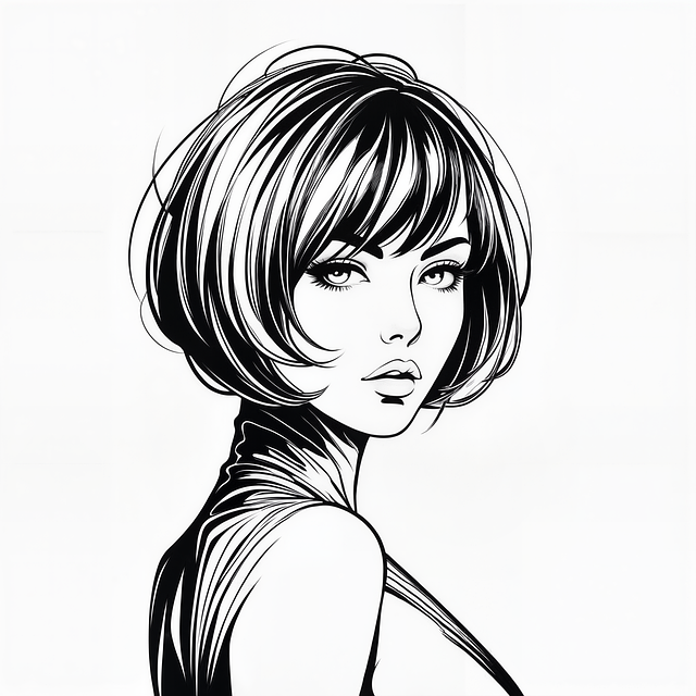 Download Woman, Female, Short Hair. Royalty-Free Stock Illustration ...