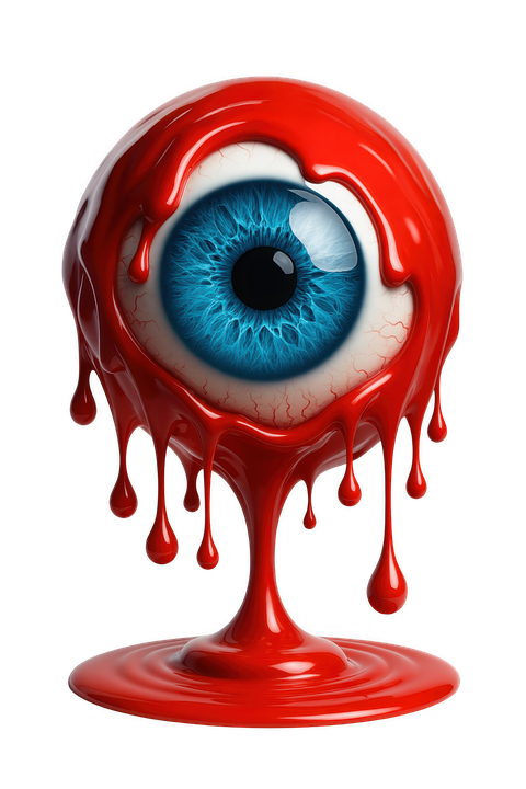 Download Ai Generated, Melting Eyeball, Horror Eyeball. Royalty-Free ...