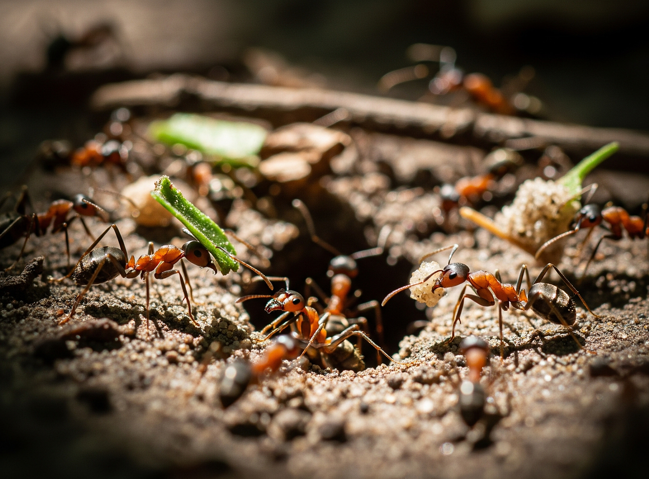 Download Ants, Work, Ground. Royalty-Free Stock Illustration Image ...