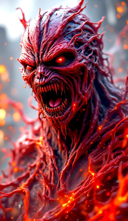 Download Portrait, Fear, Horror. Royalty-Free Stock Illustration Image ...