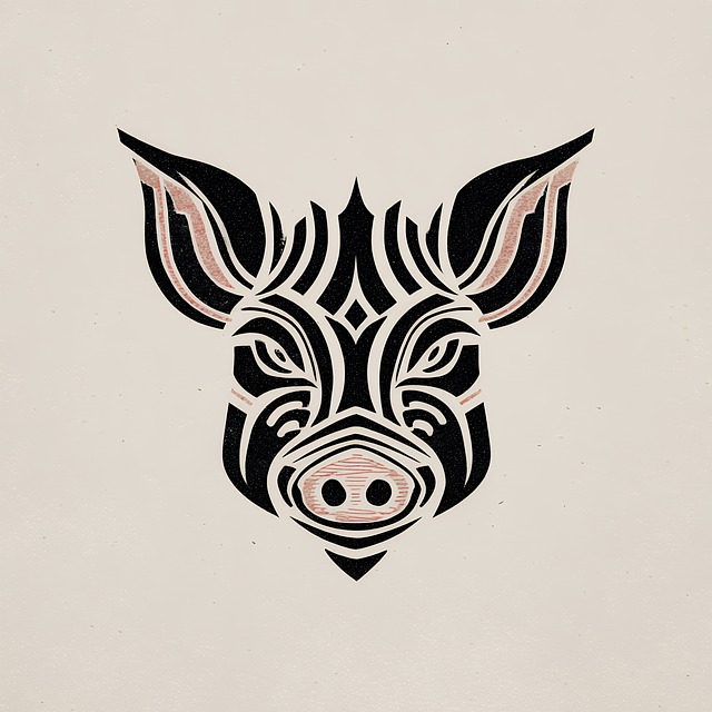 Download Pig, Boar, Tribal. Royalty-Free Stock Illustration Image - Pixabay