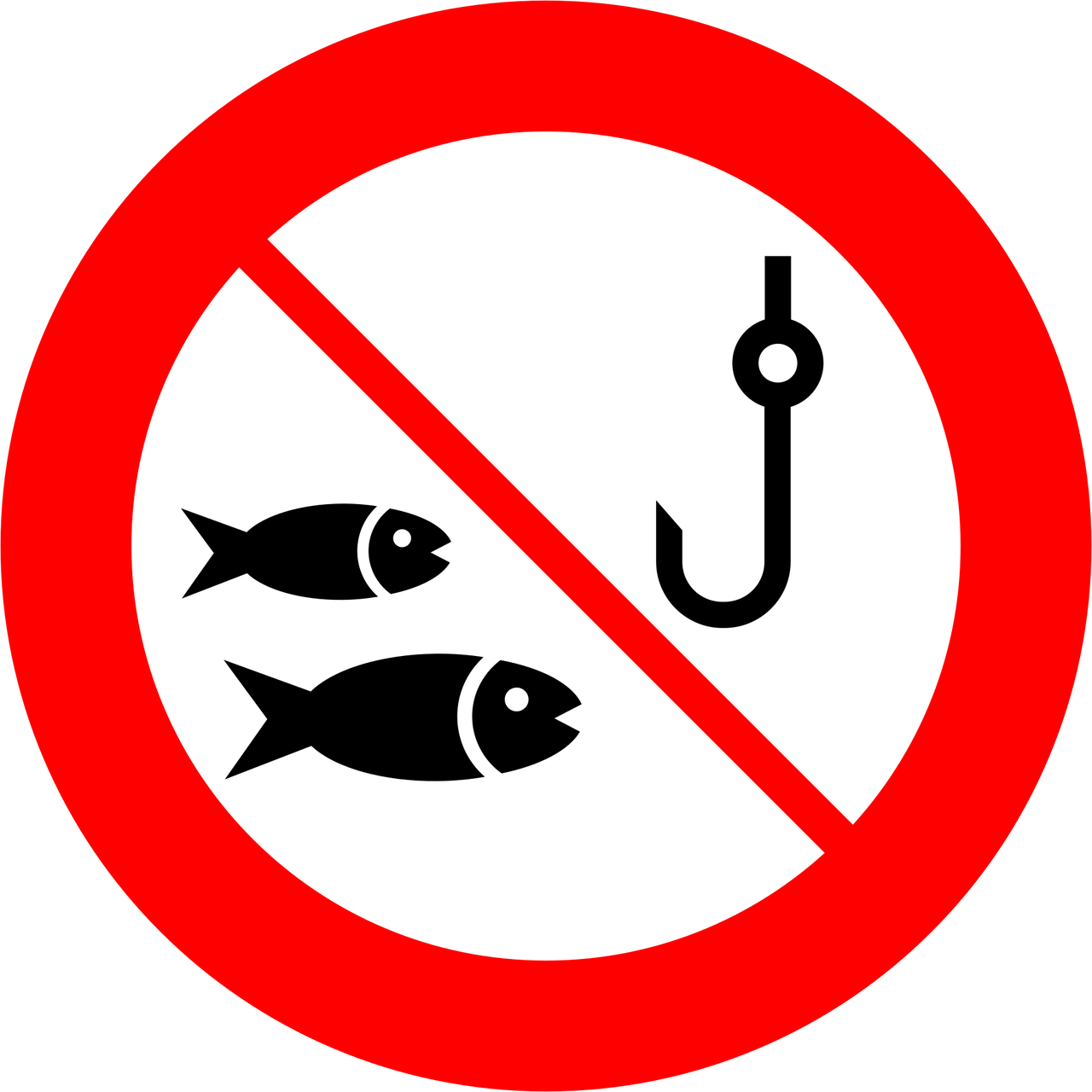 Download No Fishing Sign, No Fishing Icon, No Fishing. Royalty-Free ...