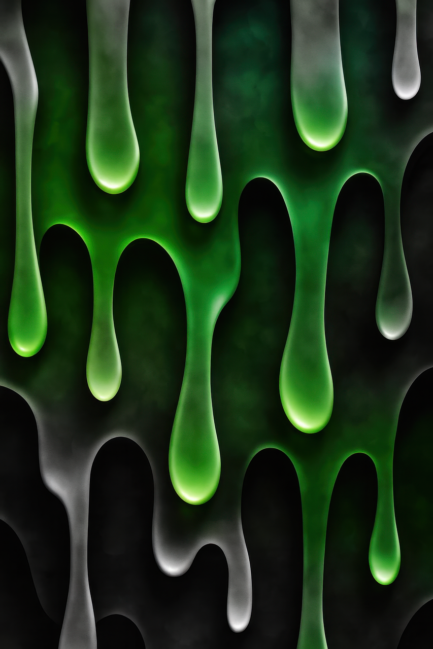 Download Green Slime, Neon Goo, Dripping Slime. Royalty-Free Stock ...