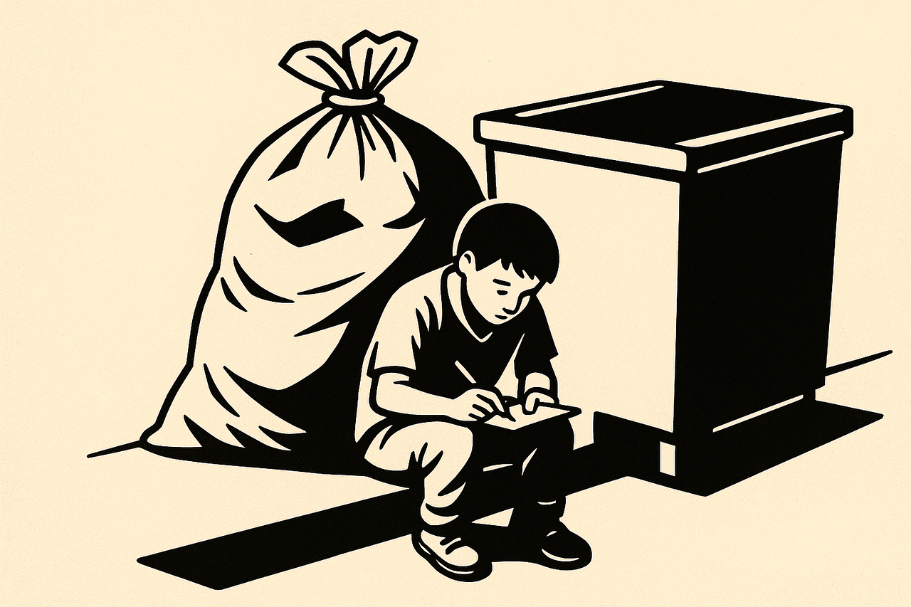Download Poverty, Child, Street. Royalty-Free Stock Illustration Image ...