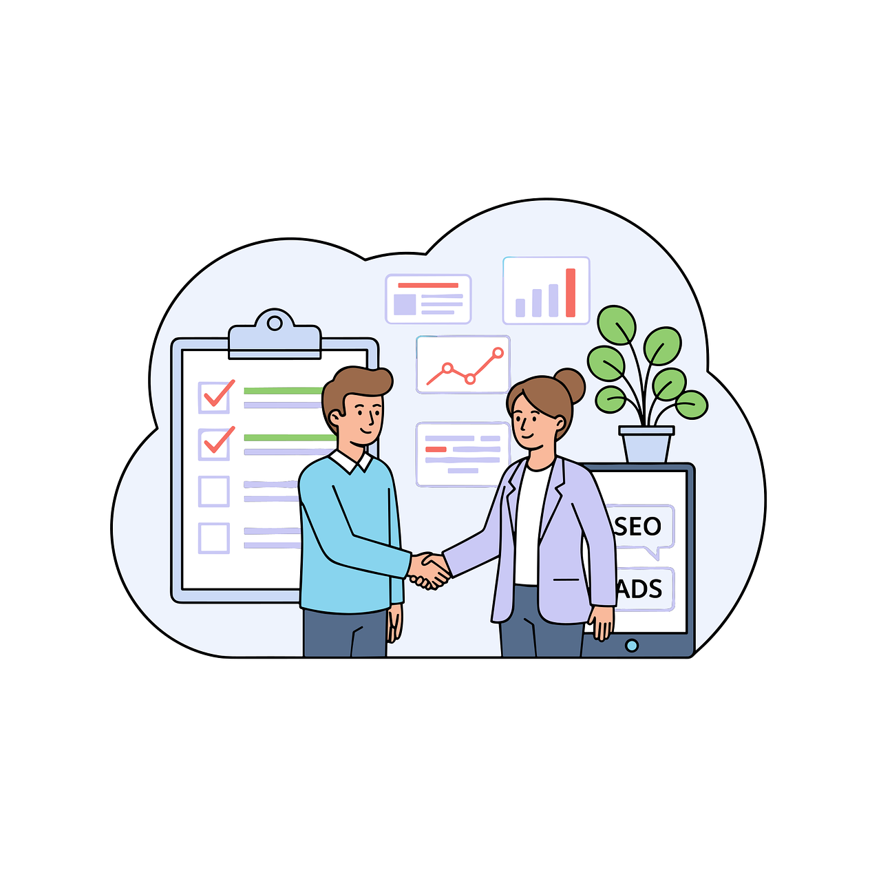 Download Business Agreement, Handshake, Partnership Deal. Royalty-Free ...