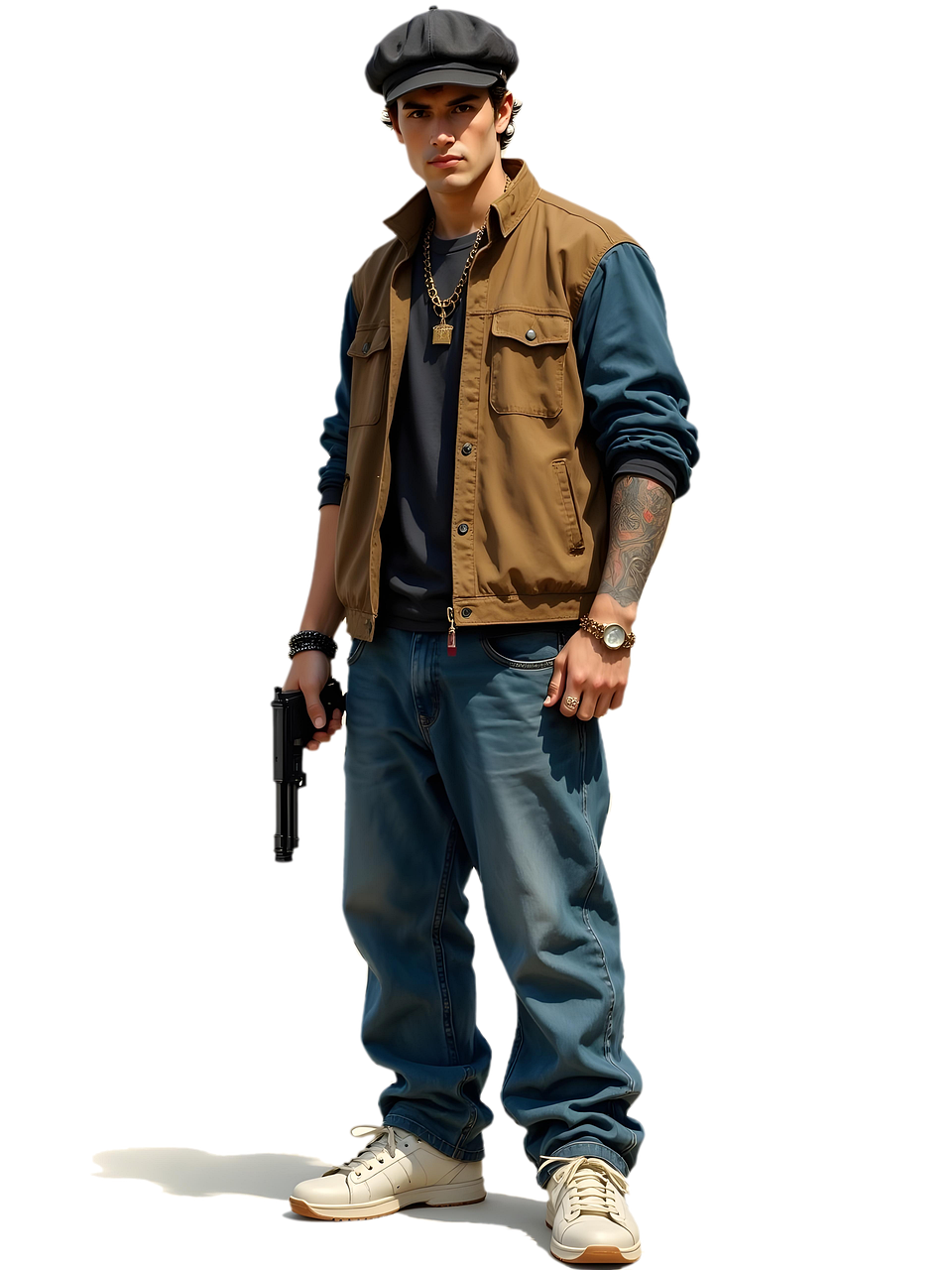 Download Mafia, Gangster, Pistol. Royalty-Free Stock Illustration Image ...