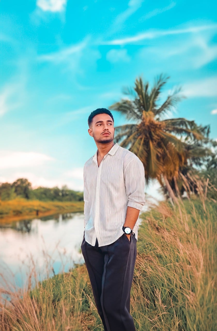 Young Man Standing Outdoors - Free photo on Pixabay