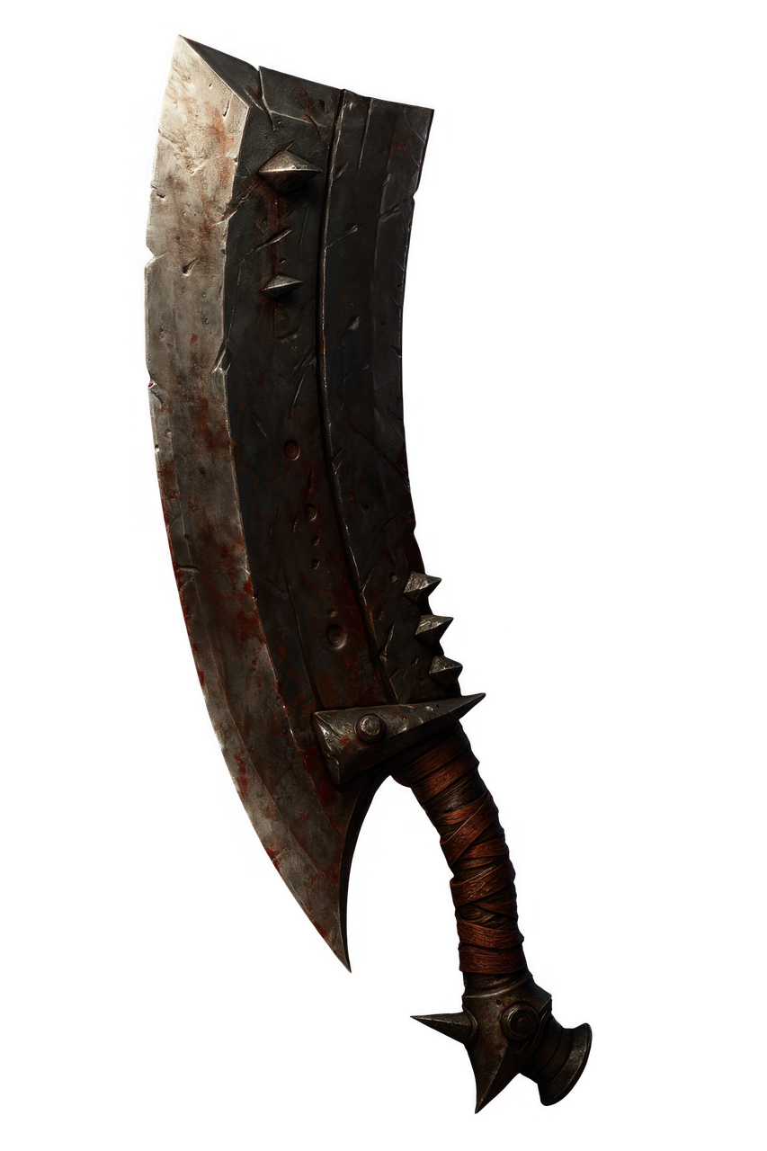 Download Fantasy Sword, Brutal Weapon, Rusty Battle Blade. Royalty-Free ...