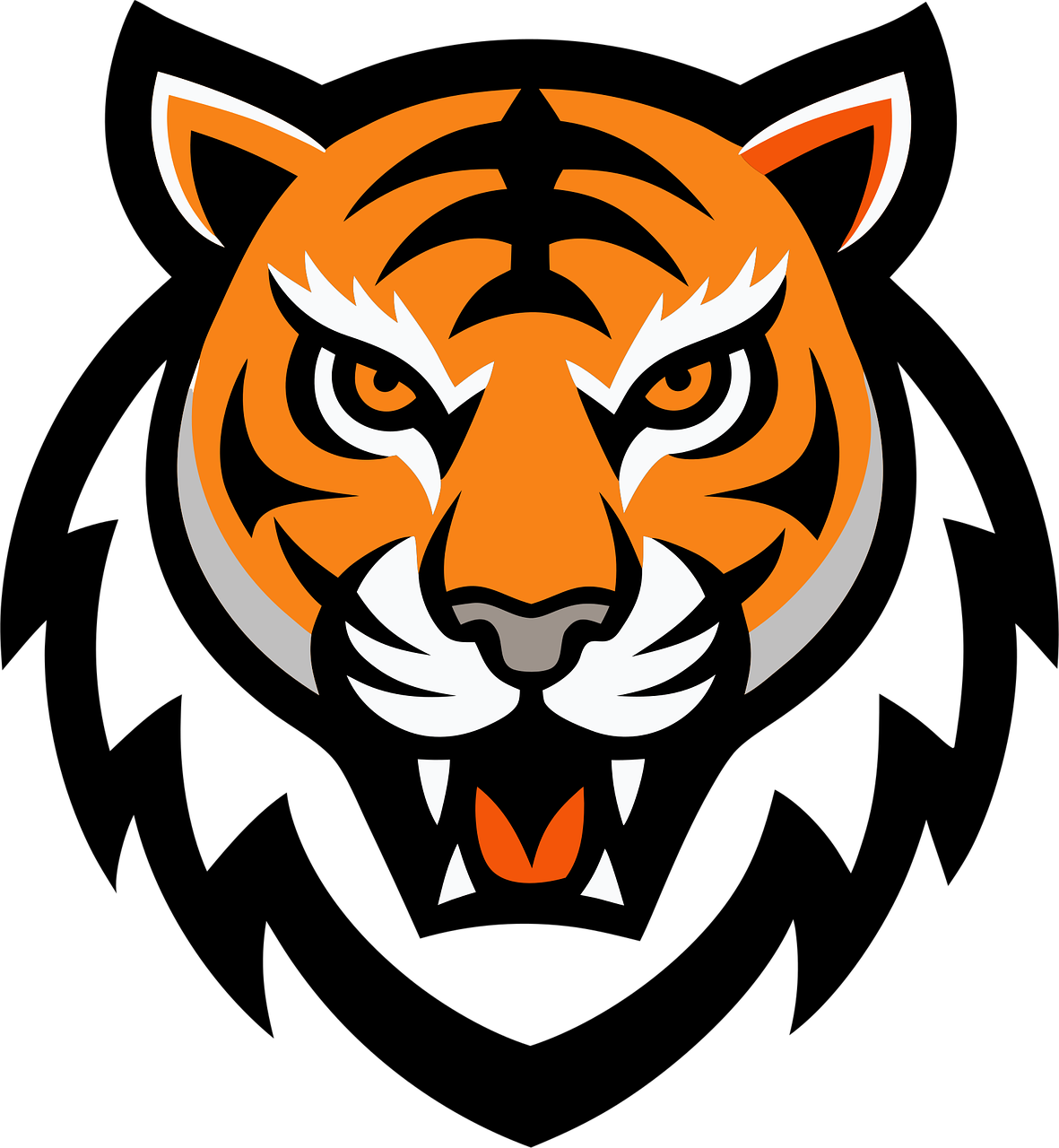 Download Tiger, Animal, Predator. Royalty-Free Vector Graphic - Pixabay