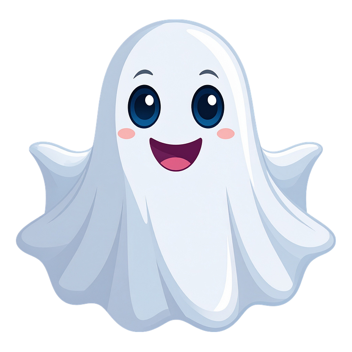 Cartoon Ghost Mask Smiling - Free photo on Pixabay