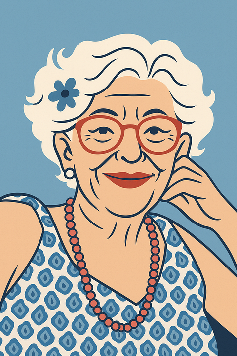 Anciana Señora Mayor Abuela Cara - Imagen gratis en Pixabay