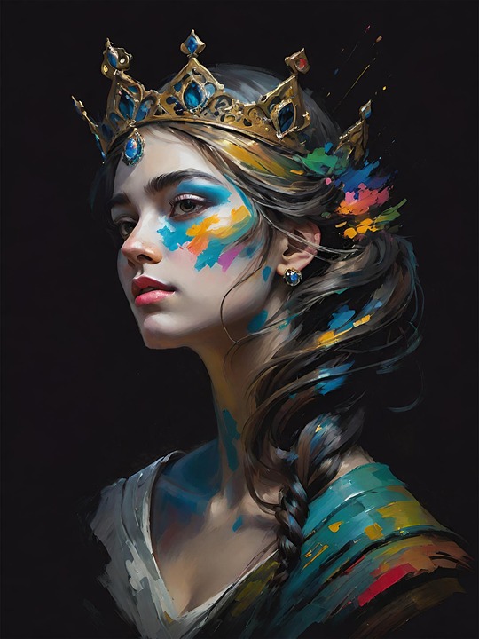 Download Princess, Painted, Royalty. Royalty-Free Stock Illustration ...