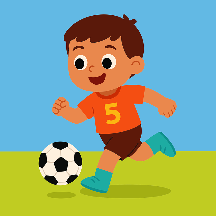 Download Football, Football Kid, Boy Playing Soccer. Royalty-Free ...