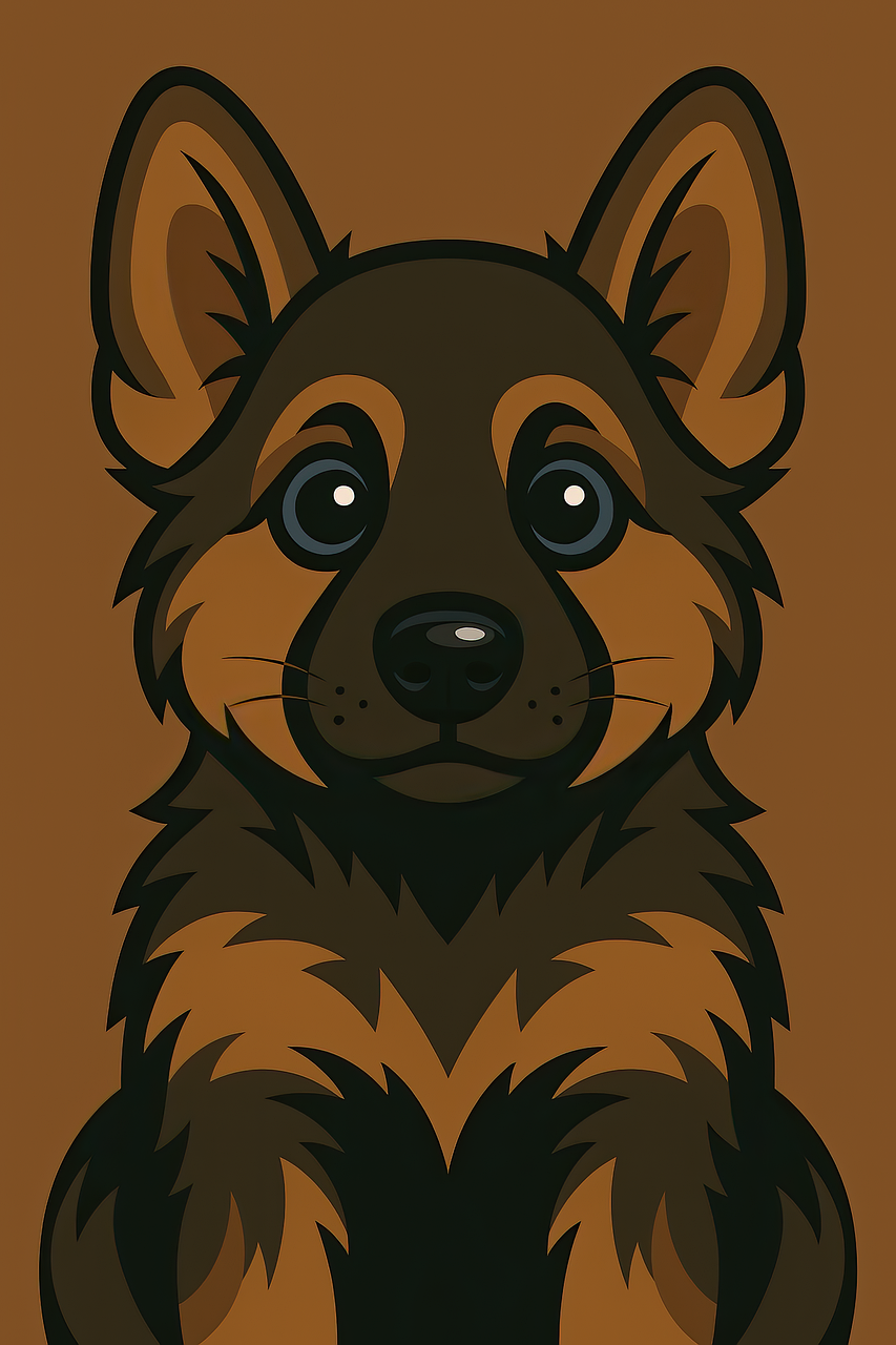 Download German Shepard, Dog, Animal. Royalty-Free Stock Illustration ...