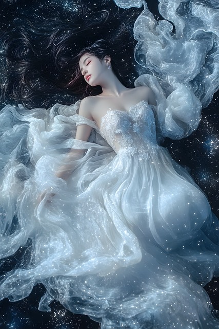 Download Woman, Young, Floating. Royalty-Free Stock Illustration Image ...