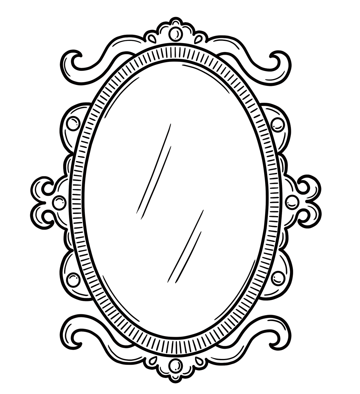 Download Halloween, Mirror, Reflection. Royalty-Free Stock Illustration ...