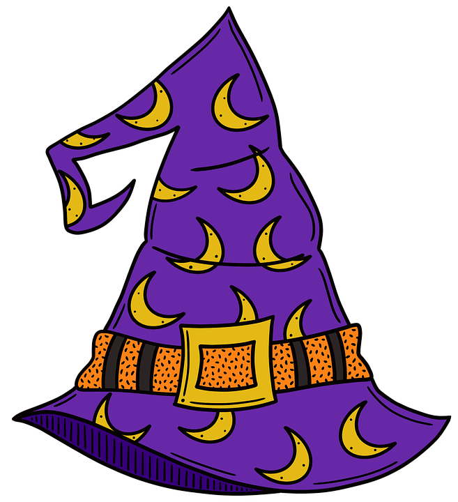Download Halloween, Wizard Hat, Witch. Royalty-Free Stock Illustration ...