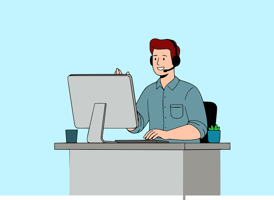 Download Customer Service, Call Center, Support. Royalty-Free Vector ...