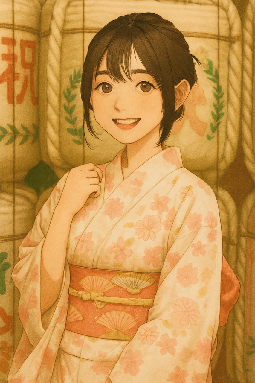 Download Anime Girl, Yukata, Summer. Royalty-Free Stock Illustration ...