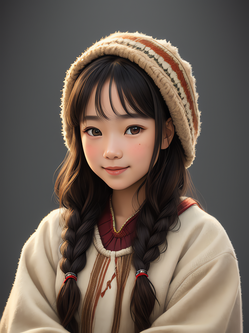 Download Girl, Yukon, Canada. Royalty-Free Stock Illustration Image ...