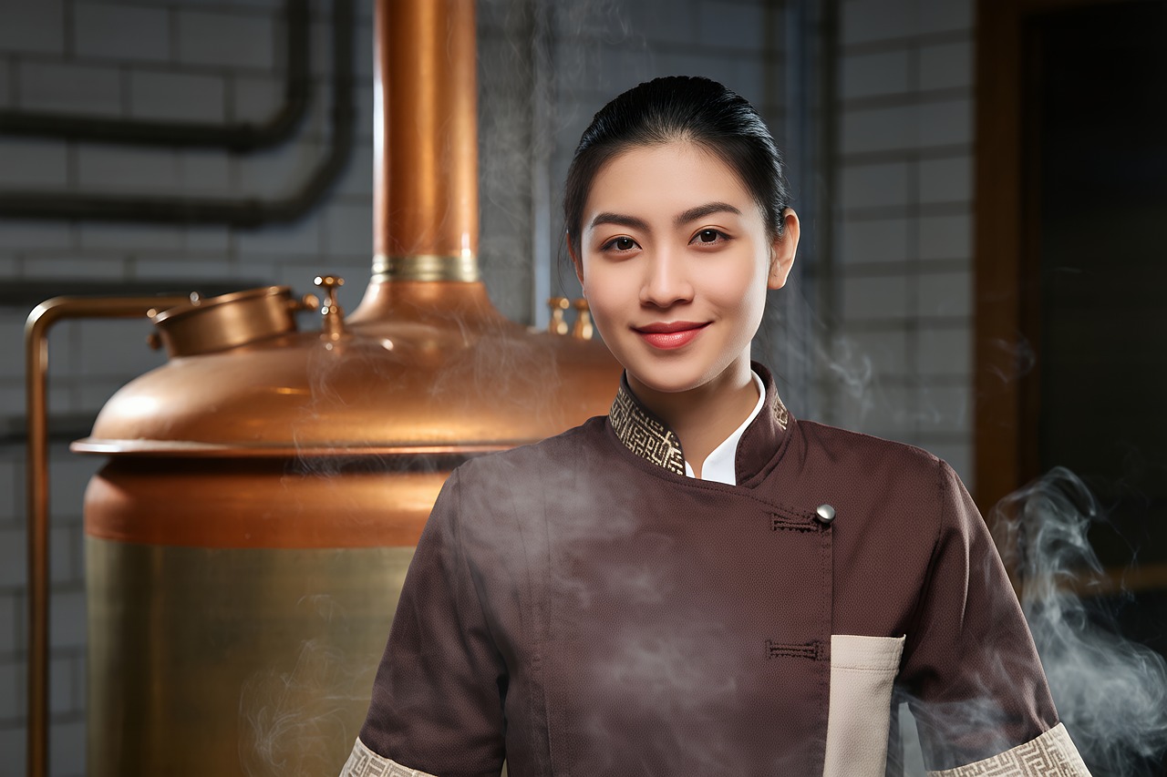 Download Woman, Brewmaster, Jacket. Royalty-Free Stock Illustration ...