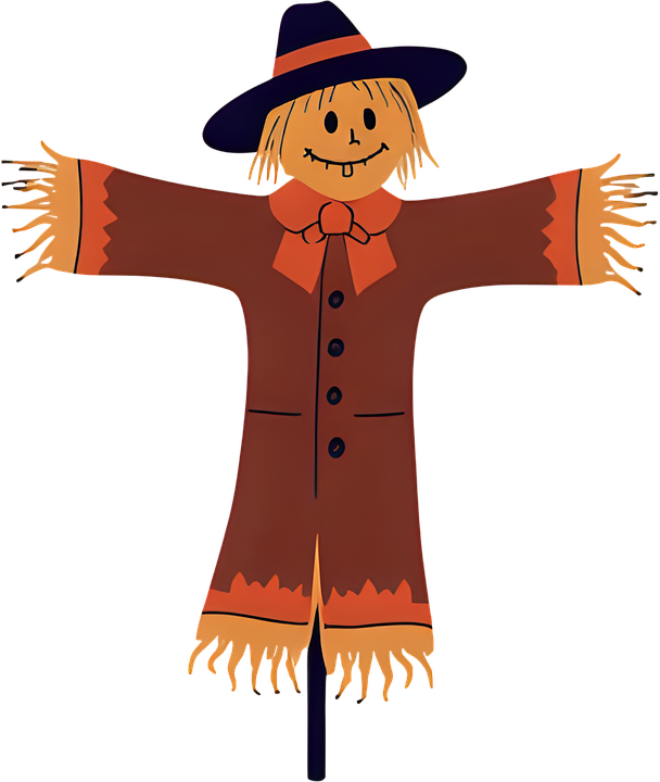 Download Scarecrow, Cartoon, Halloween. Royalty-Free Vector Graphic ...