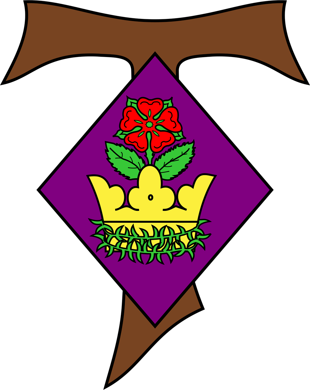 Download Rose, Crown, Crown Of Thorns. Royalty-Free Vector Graphic ...