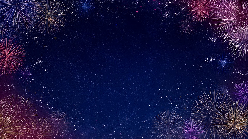 Download Fireworks, Frame, Dark. Royalty-Free Stock Illustration Image ...