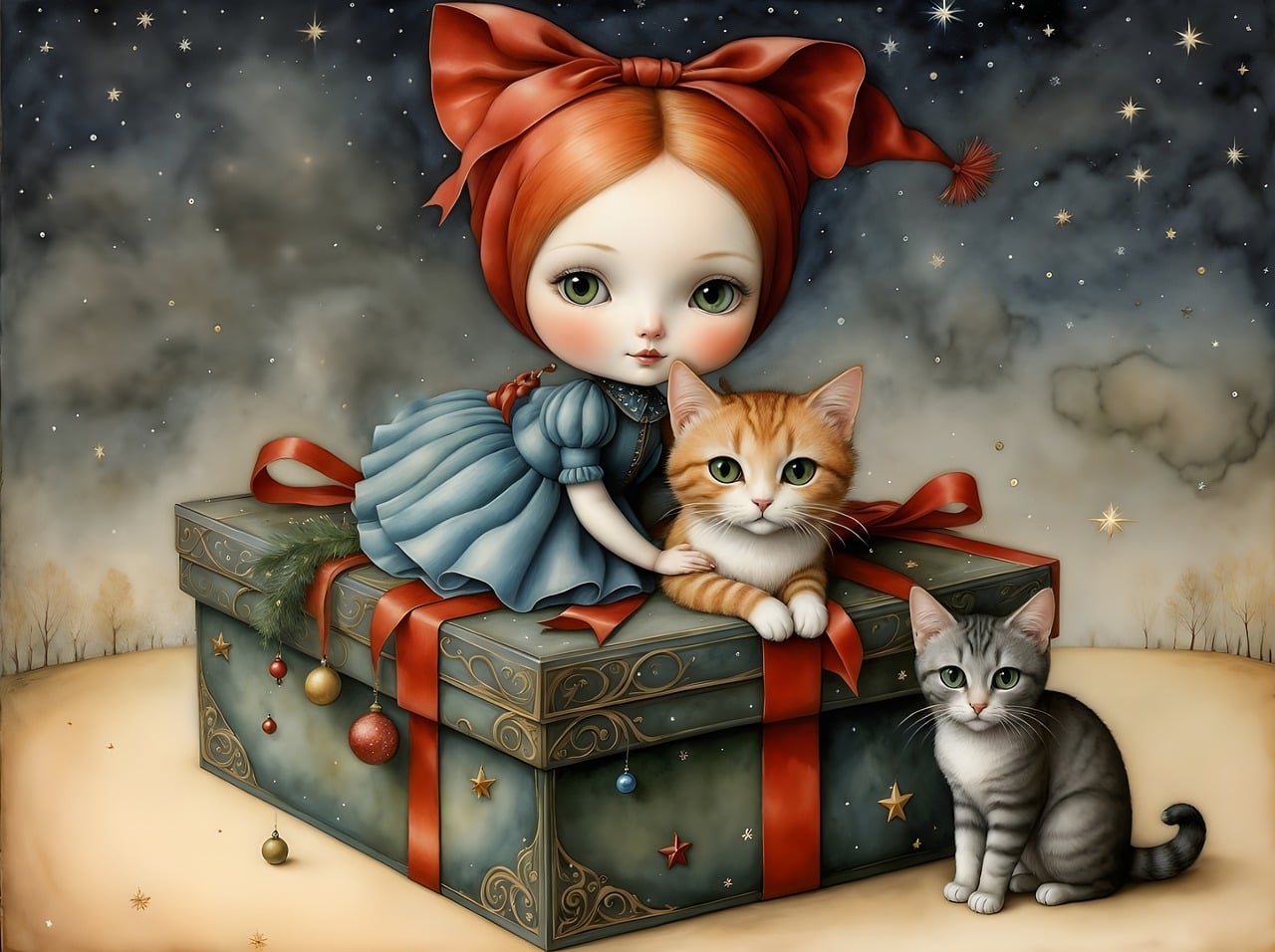Cute Meisje Cadeau - Gratis afbeelding op Pixabay