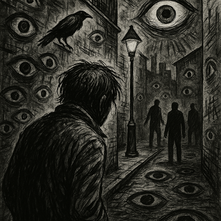 Download Surreal, Eyes, Paranoia. Royalty-Free Stock Illustration Image ...