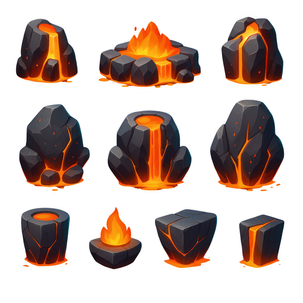 Download Lava Rocks, Volcanic Stones, Magma Texture. Royalty-Free Stock ...