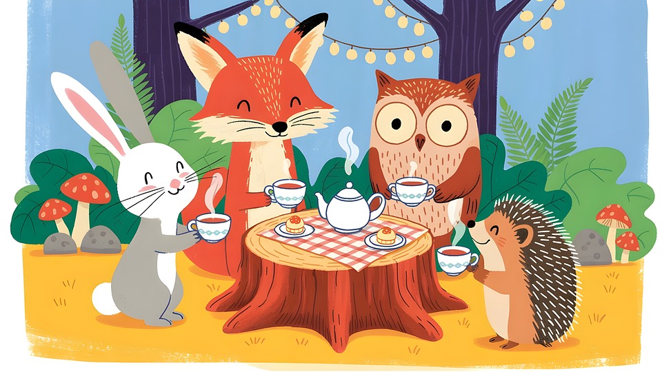 Download Children'S Book Illustration, Magical Forest, Woodland Animals ...
