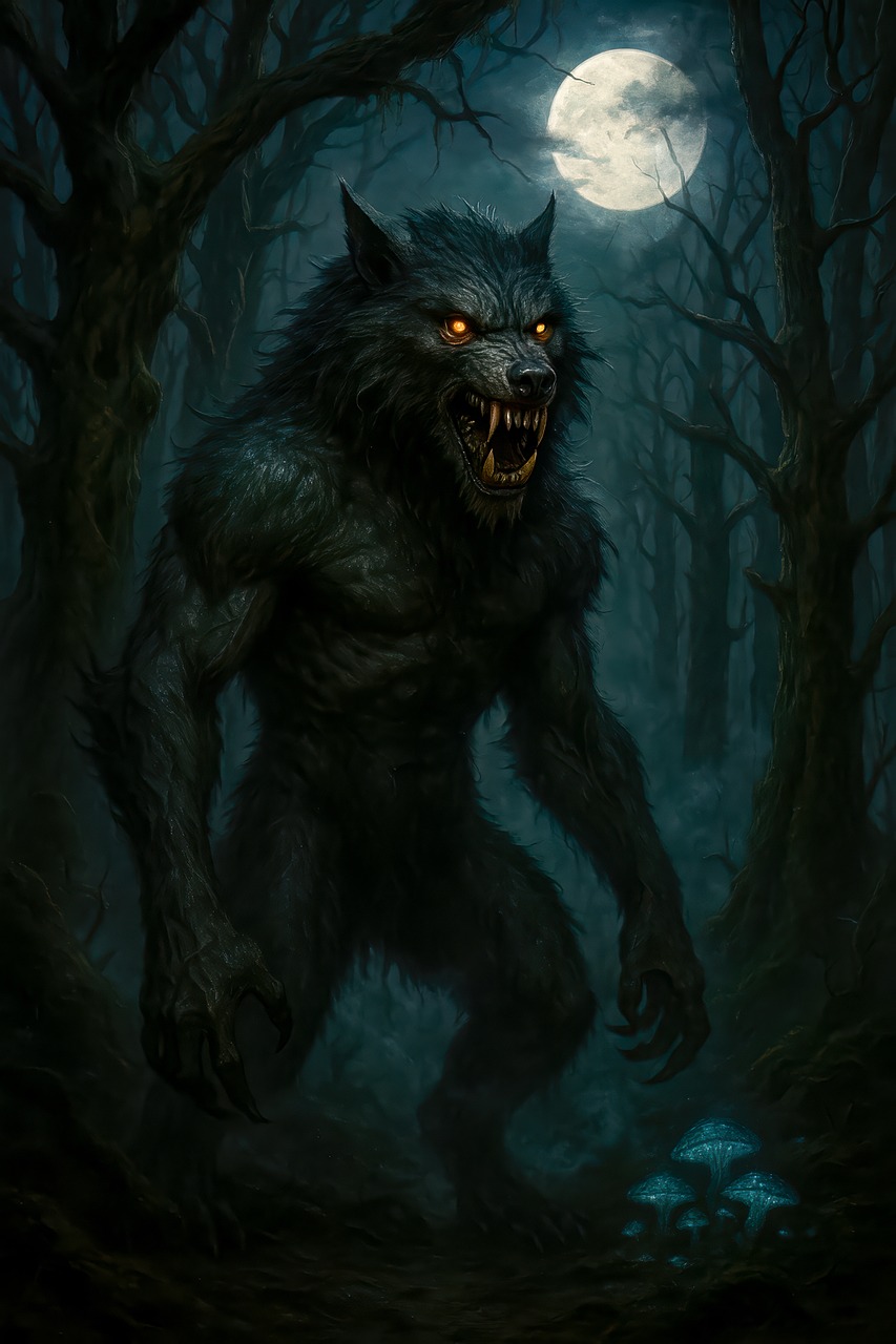 Download Werewolf, Fantasy, Horror. Royalty-Free Stock Illustration ...