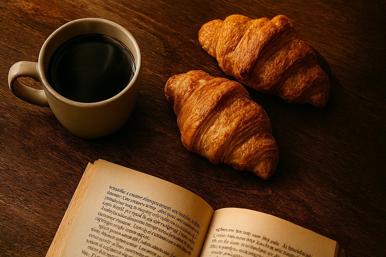 Coffee And Croissant Cozy Morning - Free photo on Pixabay